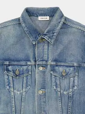Fear Of God Selvedge Denim Trucker Jacket