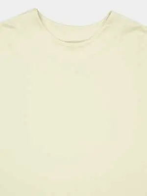Fear Of God Dirty Ivory Cotton Rayon Washed T-shirt - Beige
