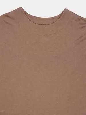 Fear Of God Dune Pearl Cotton Rayon Washed T-shirt - Brown