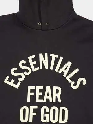 Fear Of God 90s Pigment Dye Hooded Sweatshirt - Black