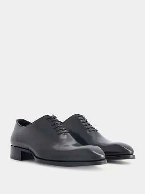 TOM FORD Elkan Lace-up Shoes In Burnished Leather