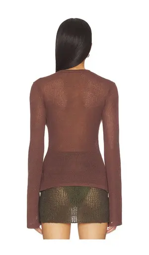 SNDYS. Hadley Cardigan - Chocolate