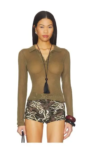 SNDYS. Nova Top Green - Olive