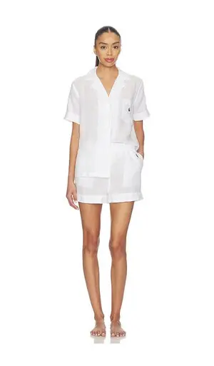 Polo Ralph Lauren Short Sleeve Linen Short Set