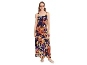 Vince Camuto Paneled Tank Maxi Dress - Navy