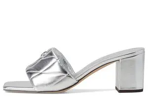 COACH Holly Quilted Block Heel Sandals