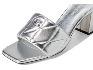 COACH Holly Quilted Block Heel Sandals