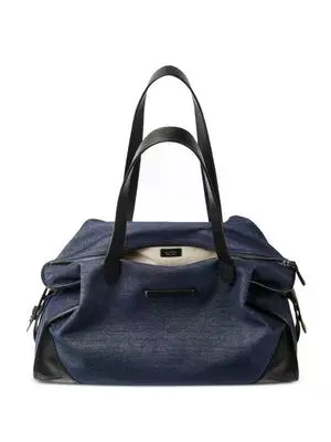 JIMMY CHOO Large Bar Holdall Tote Bag
