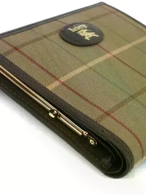 Burberry 1990-2000s Check Wallet