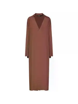 Federica Tosi V-neck Kaftan Dress