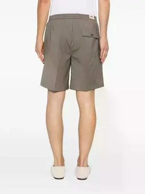BRIGLIA 1949 Pleated Drawstring Shorts