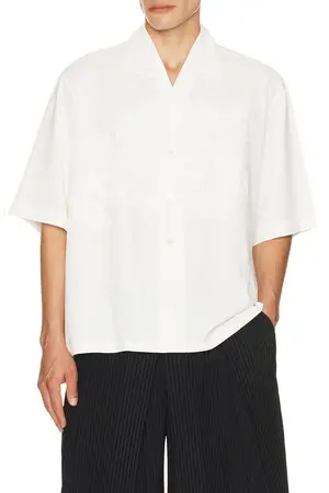 Issey Miyake Embroidery Press Shirt