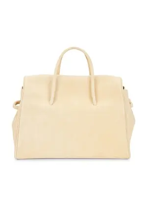 Jacquemus Le Cabas Turismo Suede Bag - Beige