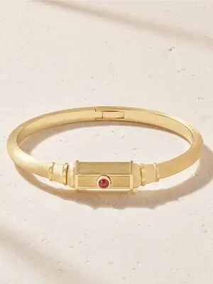 MARIE LICHTENBERG 18-karat Gold Ruby Bracelet - Red