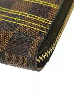 LOUIS VUITTON 2014 Long Trunk Zippy Patterned Wallet