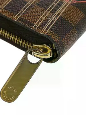 LOUIS VUITTON 2014 Long Trunk Zippy Patterned Wallet