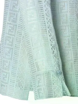 Fendi Ff Motif Lace Shirt