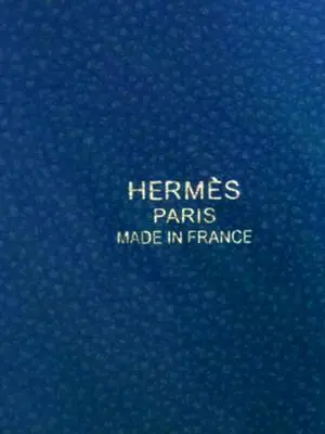 Hermès Toile And Clemence Tote Bag