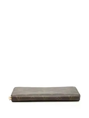 LOUIS VUITTON 2021-2026 Monogram Zippy Organizer Wallet Long Wallets - Brown