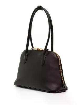 Miu Miu Softly Calfskin Embossed Logo Shoulder Bag - Black