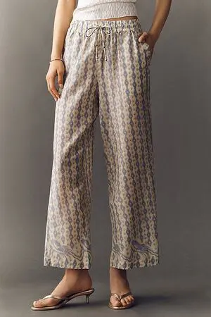 Scotch & Soda Gia Cotton Printed Pants