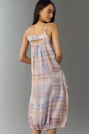PILCRO Barrel Hem Midi Dress