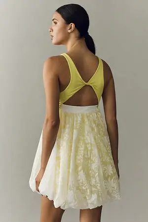 DAILY PRACTICE By Jungle Hike Bubble Mini Dress