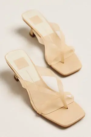 DOLCE VITA Dolce Vita Brevel Jelly Flip-Flop Heeled Sandals