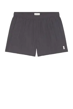 AUTO-REPLY 4 Vertical Pintuck Sebastian Swim Trunk - Vertical Granite