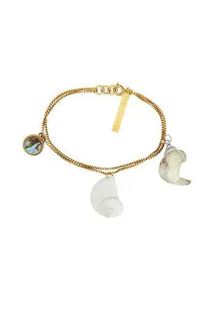 Dries Van Noten Resin Abalone Shell Bracelet