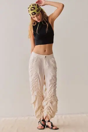 Free People Intimately Simply Soft Low-arm Crop Top - Black