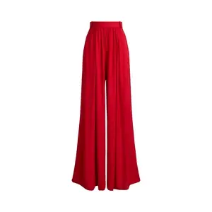 Ralph Lauren Vanessa Satin Wide-leg Palazzo Pants