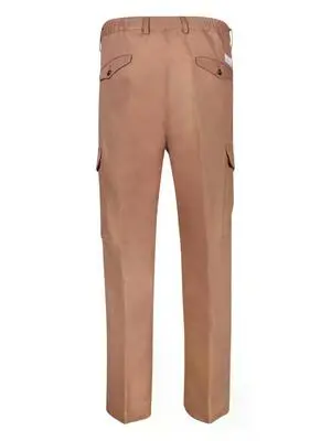 NINE:INTHE:MORNING Cargo Pocket Stripe Trousers