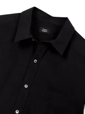 STUDIO TOMBOY Button-down Shirt - Black