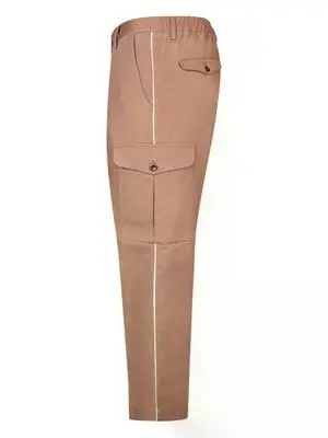 NINE:INTHE:MORNING Cargo Pocket Stripe Trousers