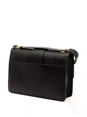 Dior 30 Montaigne Flap Crossbody Bag - Black