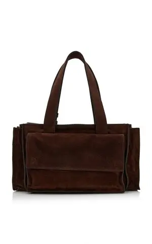 Miu Miu Suede Utilitarian Bag
