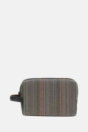 Paul Smith Leather Toiletry Bag - Multicolor