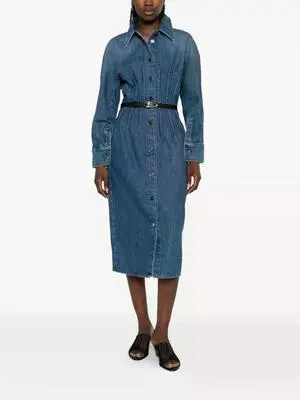 Givenchy Belted Midi Dress
