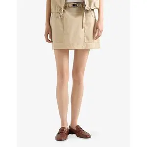Prada Re-nylon Mini Skirt