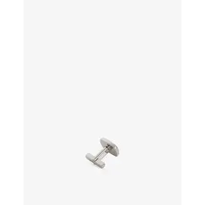 BOSS Double Monogram Enamelled Brass Cufflinks