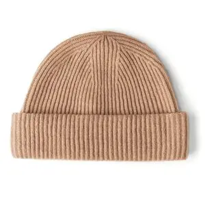 ECOVA Classic Cashmere Beanie - Brown