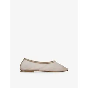 Dear Frances Balla Mesh Ballet Flats - Blush