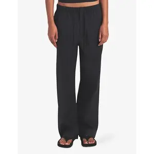 SKIMS Straight-leg Stretch-cotton Trousers