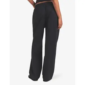 SKIMS Straight-leg Stretch-cotton Trousers