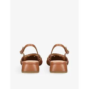 Dolce Vita Birdie Woven Leather Slingbacks