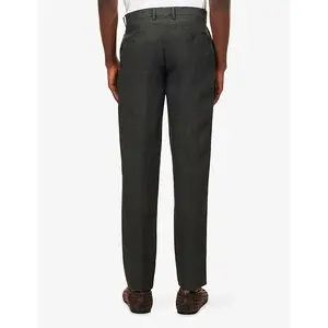 Sunspel Tapered-leg Tailored Linen Trousers