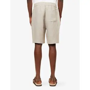 Sunspel Drawstring Relaxed Linen Shorts