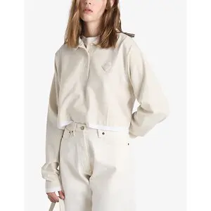 Prada Long-sleeve Piqué Cotton-jersey Polo Shirt