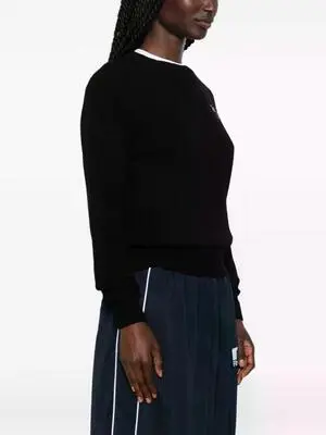 Kenzo Embroidered Ribbed Knit Jumper